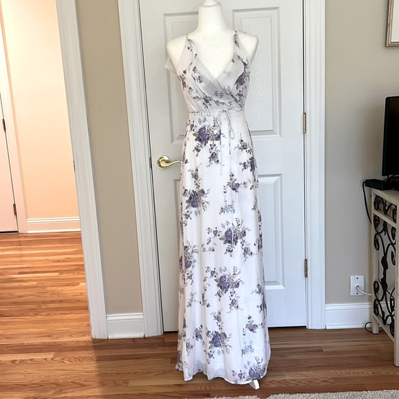 Wayf | Dresses | Wayf Wrap Around Maxi Dress | Poshmark